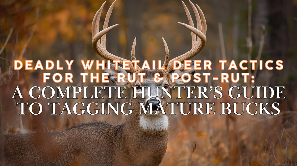 Deadly Whitetail Deer Tactics for the Rut & Post-Rut: A Complete Hunter ...